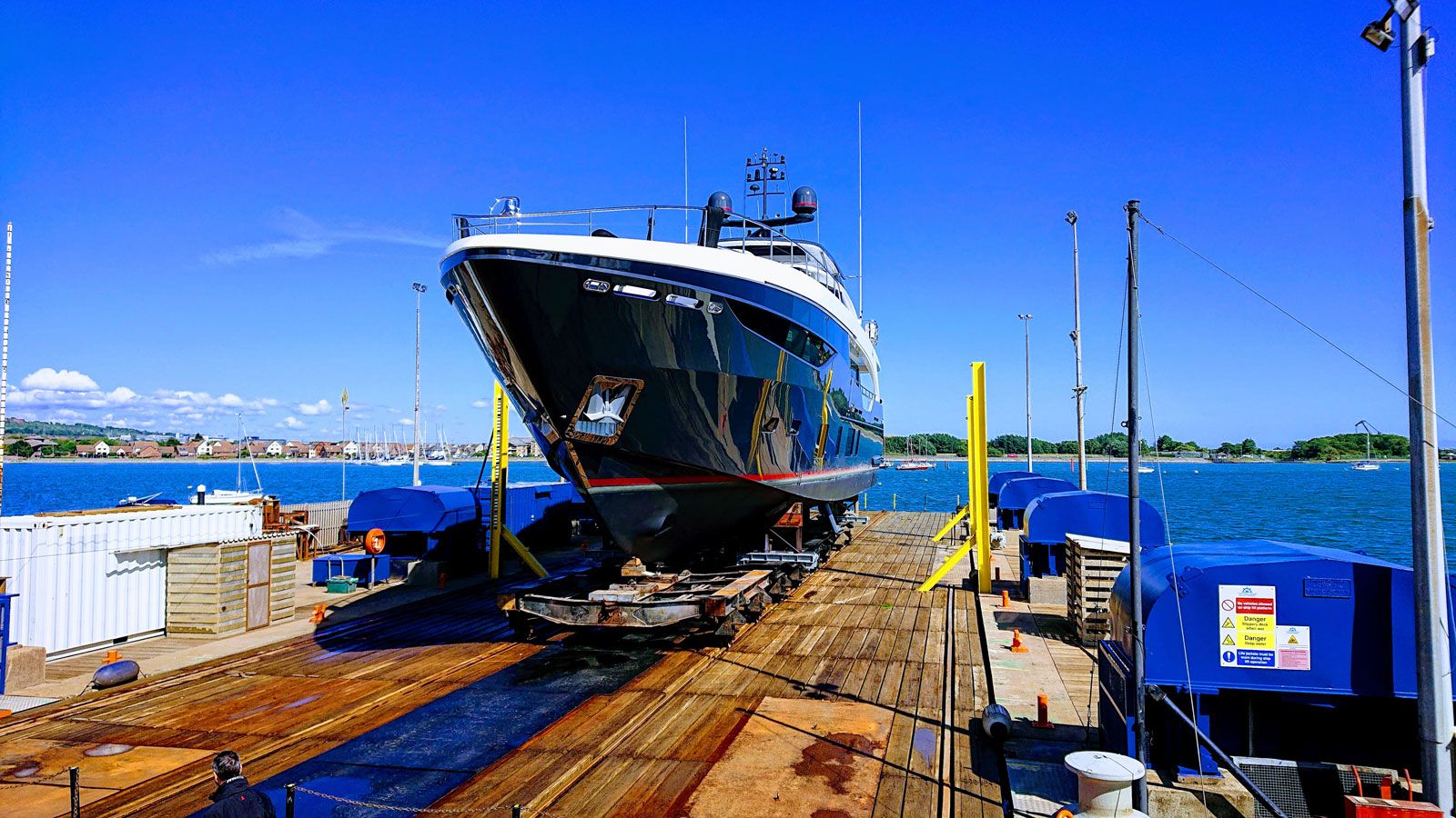Trafalgar shipyard Portsmouth England